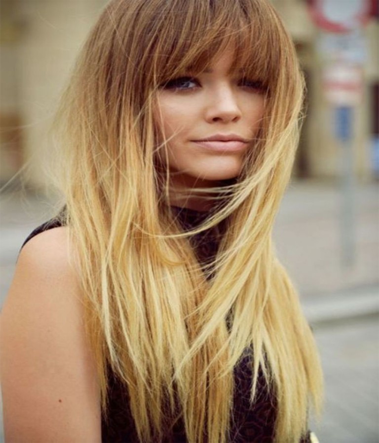 Top 11 Lovely And Simple Hairstyles With Bangs For Long Blonde Hair