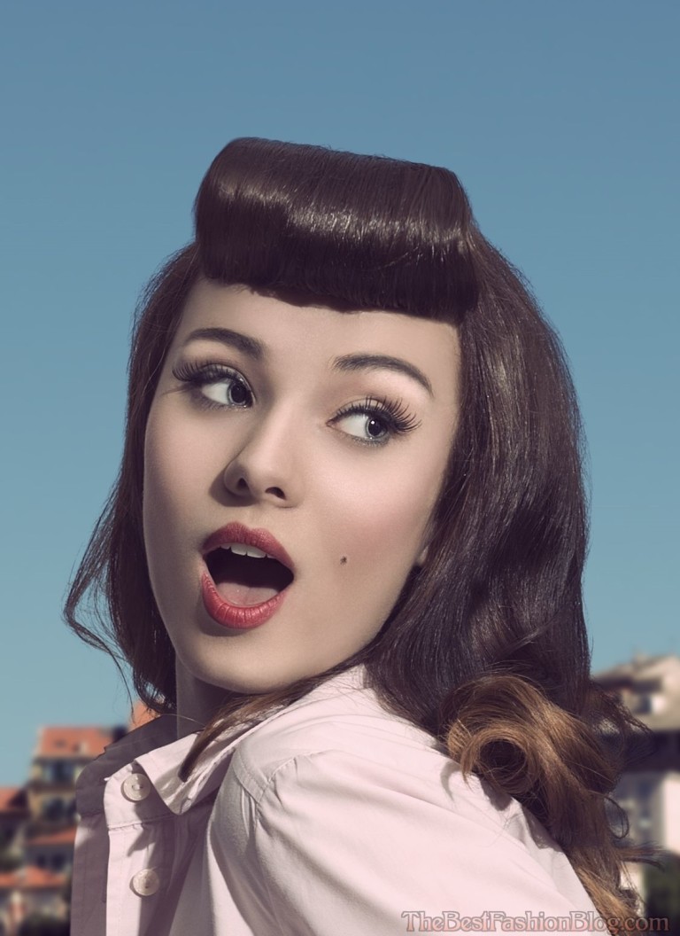 Top 12 retro hairstyles with bangs back with a bang – HairStyles for Women