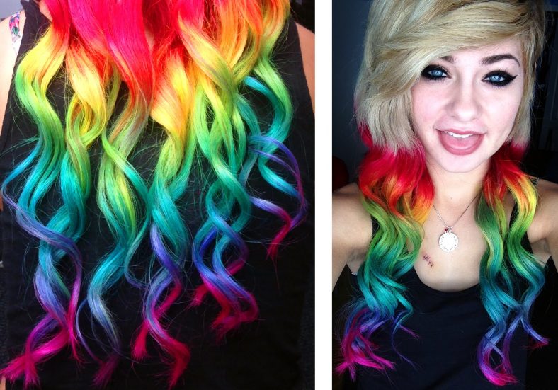 Rainbow hair – be like a rainbow! 28 reasons to live in color ...